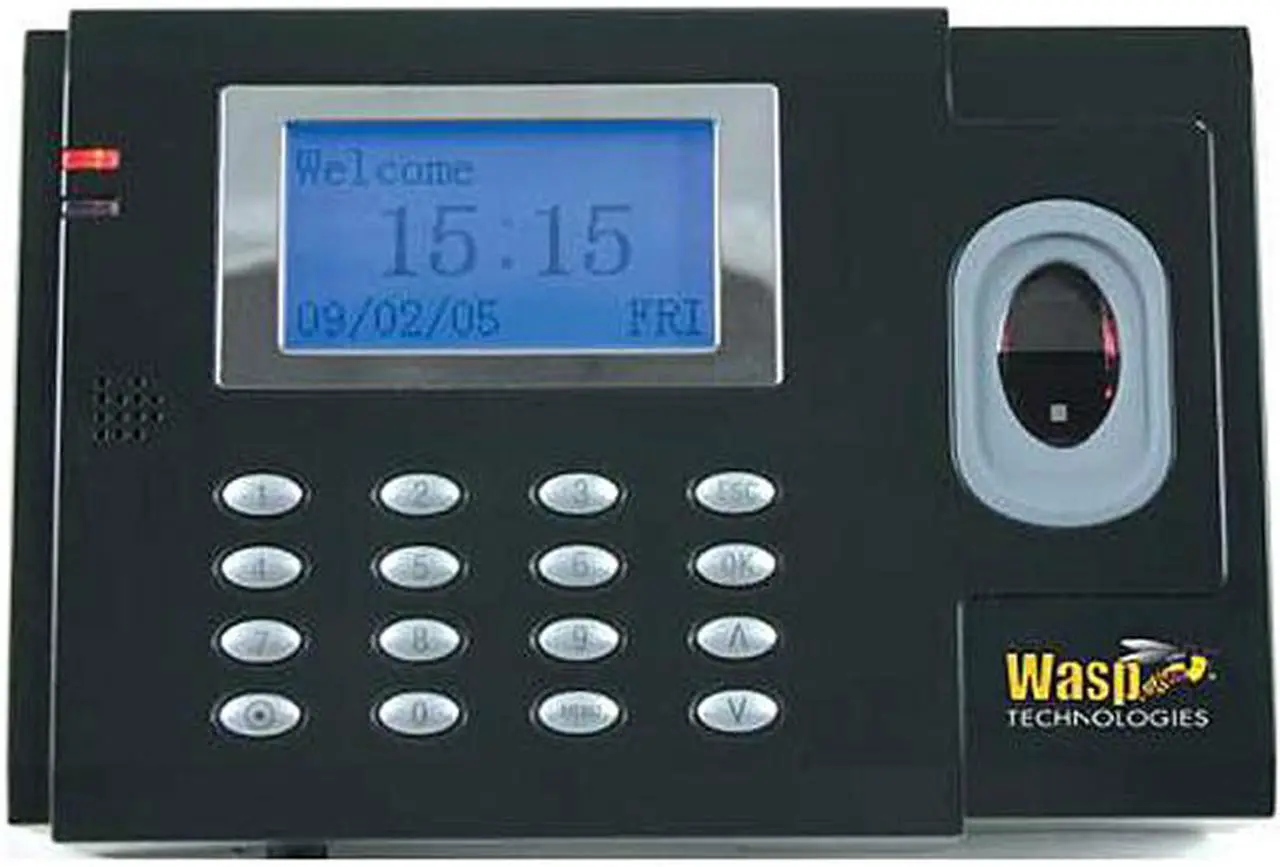Wasp 633808550356 WaspTime Standard Biometric Time and Attendance ...