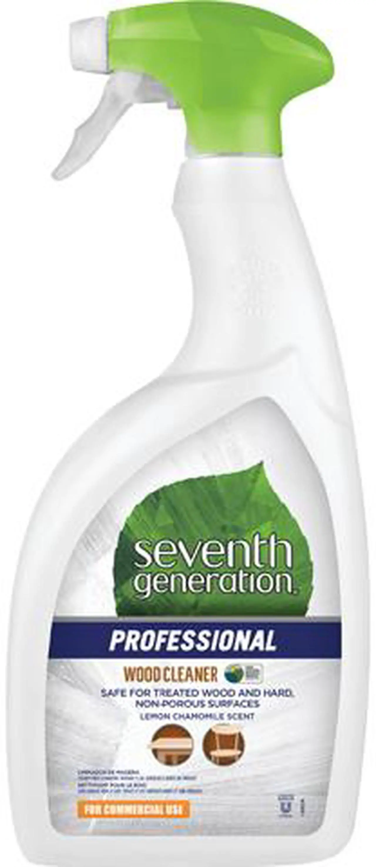 Seventh Generation 44726CT Wood Cleaner, Lemon Chamomile Scent, 32 oz ...