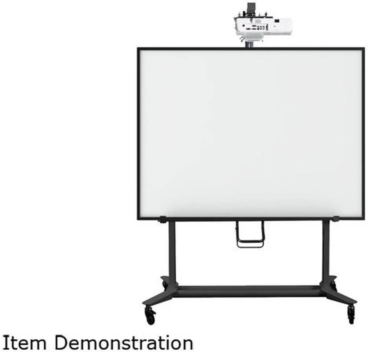 Mastervision BI350420 Interactive Board Mobile Stand With Projector Arm, 80.00" x 76.00" x 26.00 ...