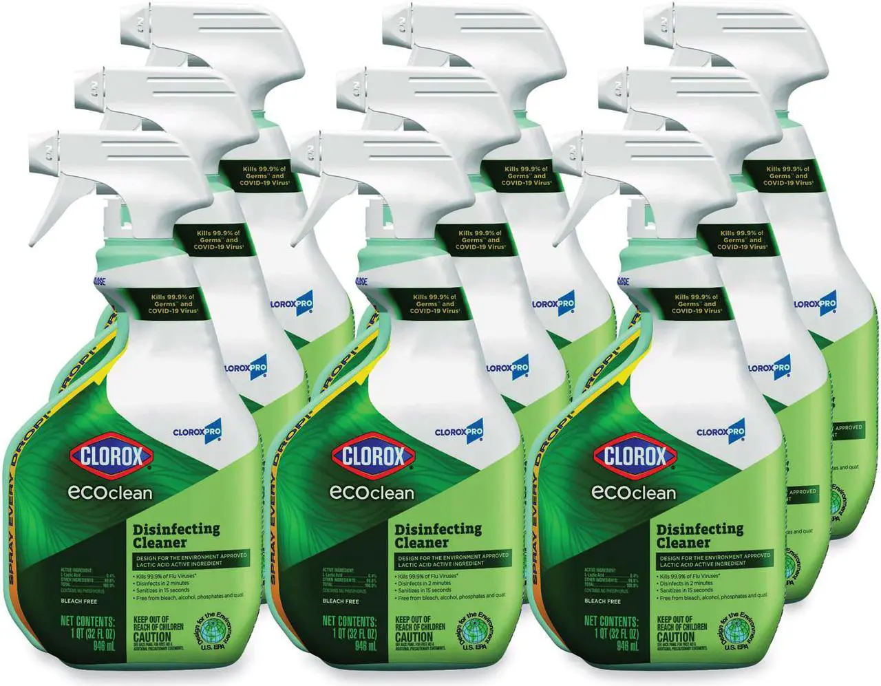 Clorox Pro EcoClean Disinfecting Cleaner - Unscented - 32 oz Spray ...