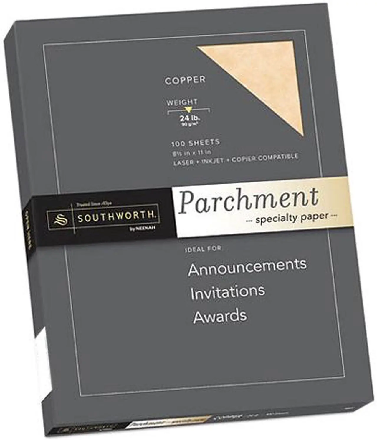 Southworth P894CK/3/36 Parchment Specialty Paper, 24 lb, 8.5 x 11 ...