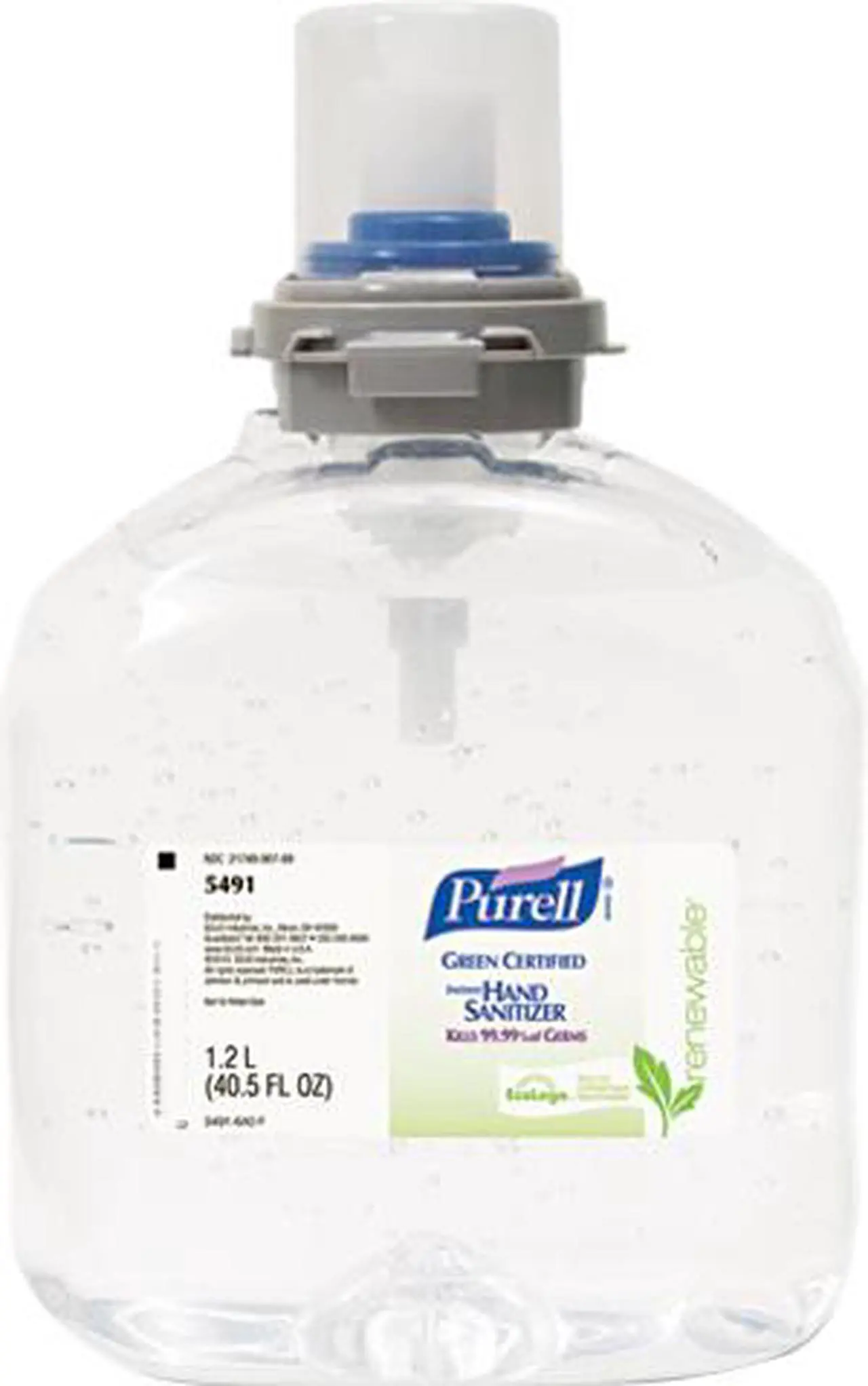 PURELL 5491-04 TFX Green Certified Instant Hand Sanitizer Gel Refill ...