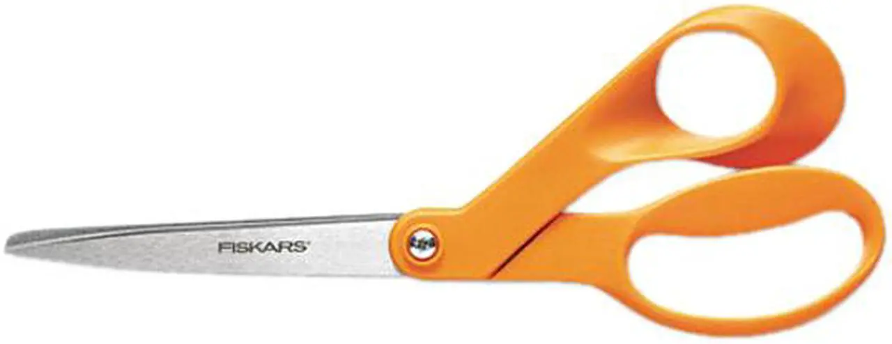 Fiskars 94517397 Home and Office Scissors, 8 in. Length, 3-1/2 in. Cut ...