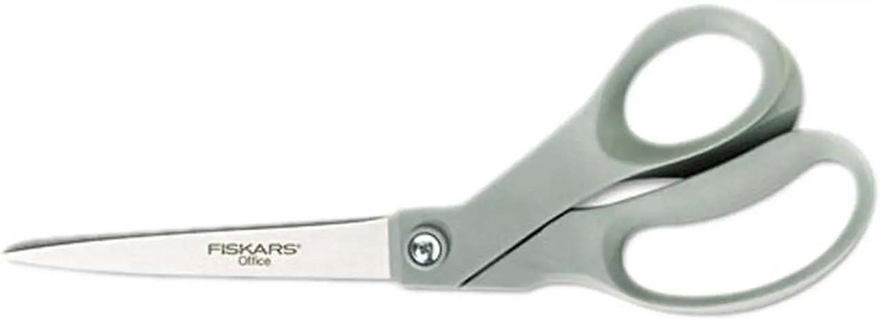 Fiskars 01-004250 Offset Scissors, 8 in. Length, Stainless Steel, Bent ...