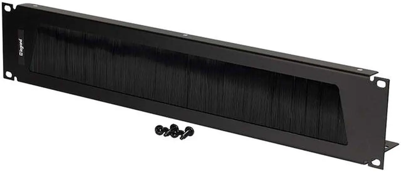 C2G 2U Cable Pass-Through Panel with Brush Strip - Newegg.com