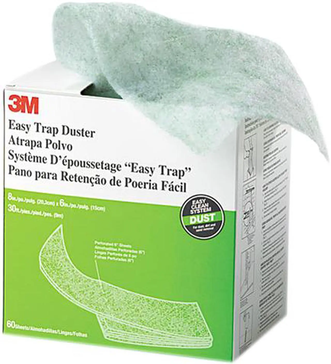 3M 59152 Easy Trap Duster, 8" x 30 ft., 60 Sheets/Box - Newegg.com