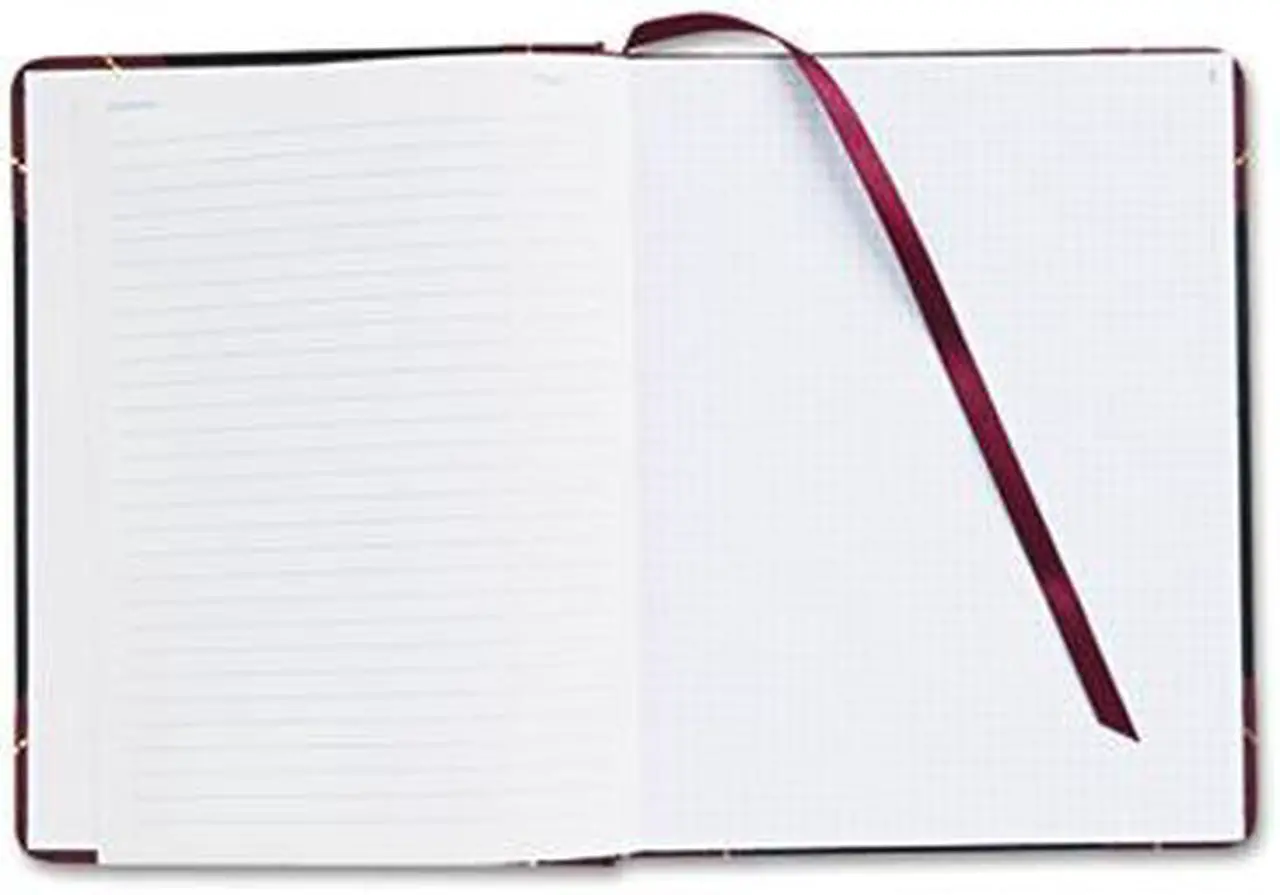 Adams ARB810Q30 Quadrille Rule Book, Black Cover, 300 8 x 10 Pages ...