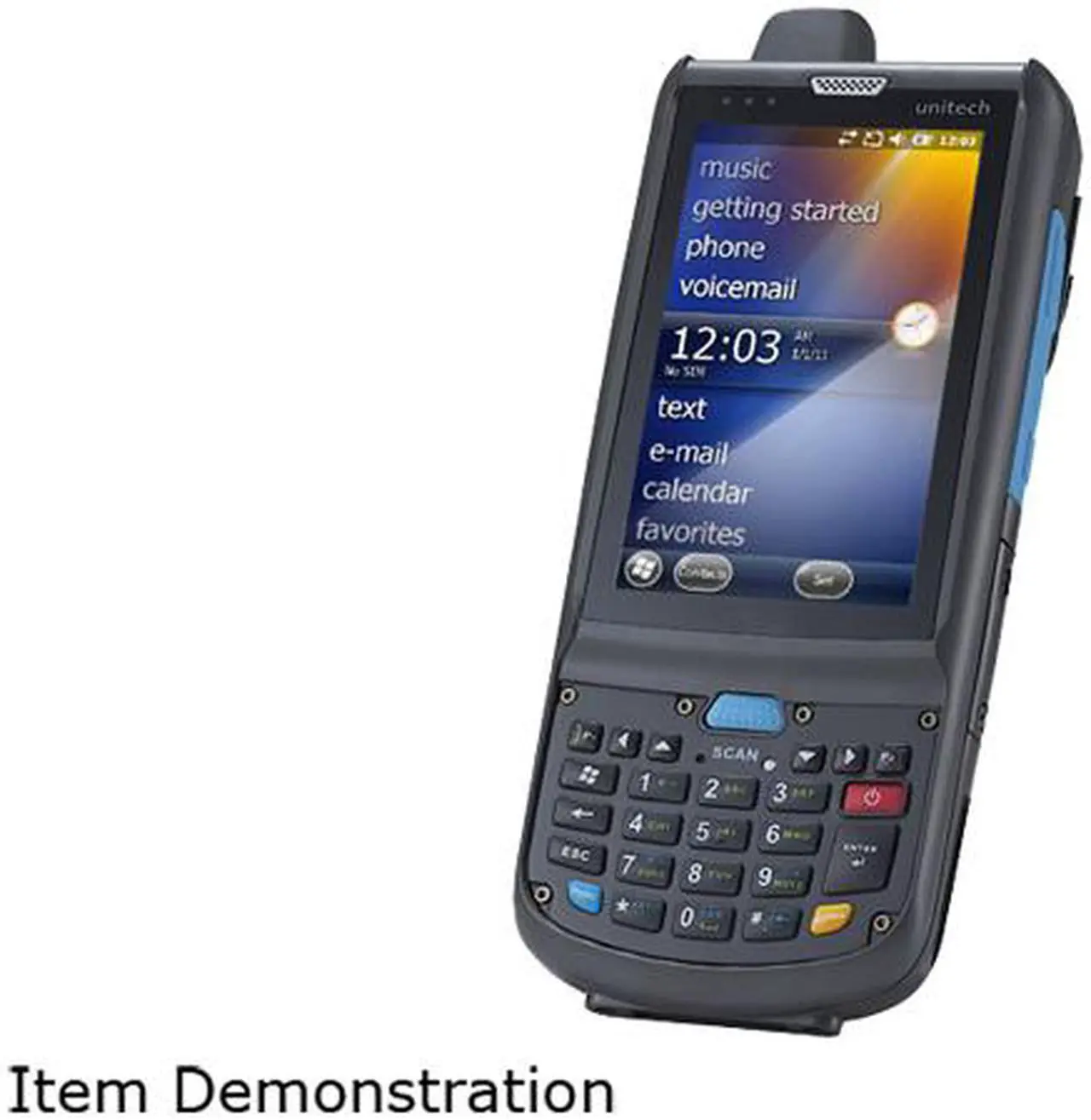 UNITECH PA692-9261UMDG PA692 Rugged Handheld Mobile Computer w/1D Laser ...