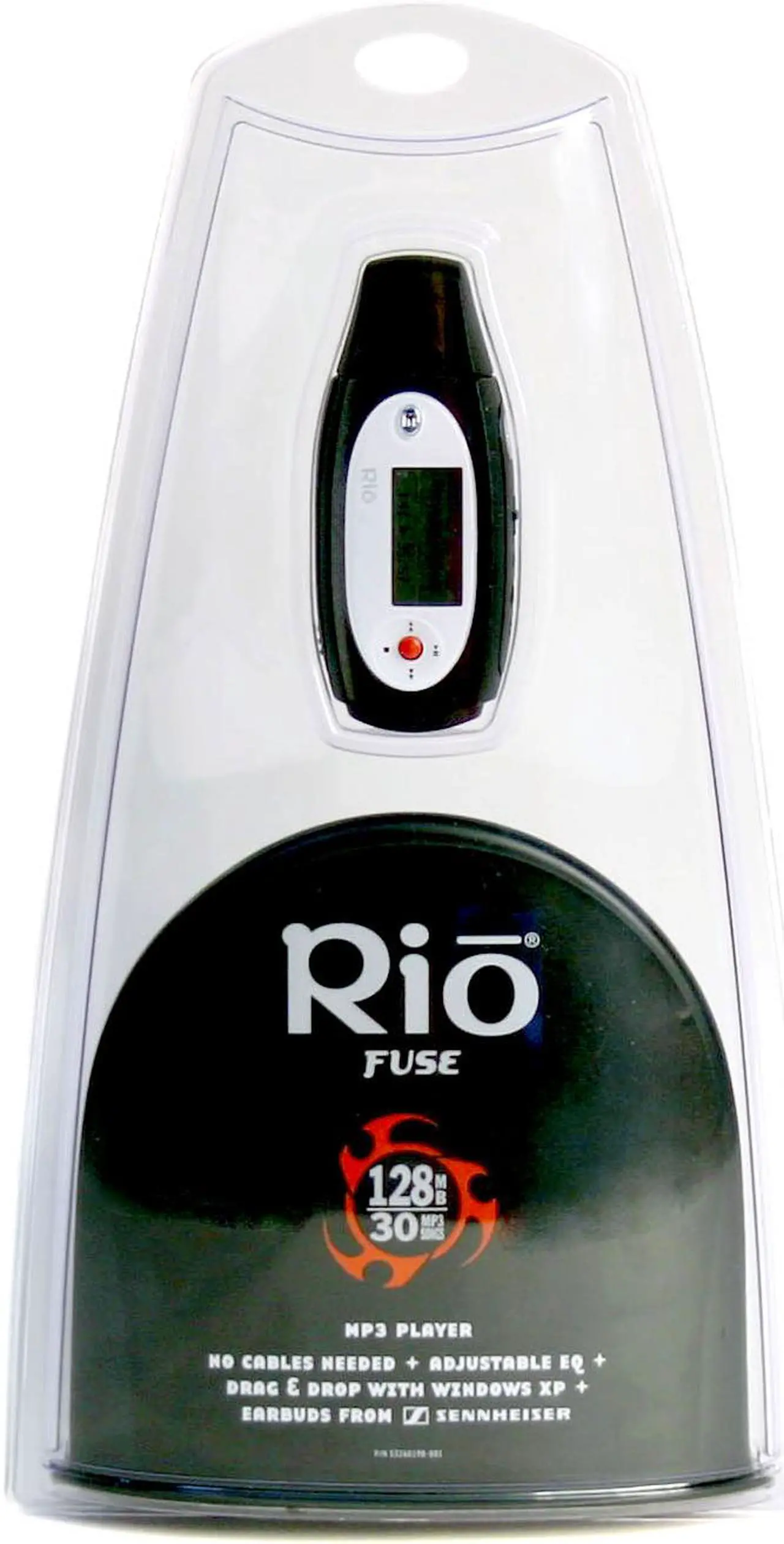 Rio Black 128MB MP3 Player 90260467 - Newegg.com