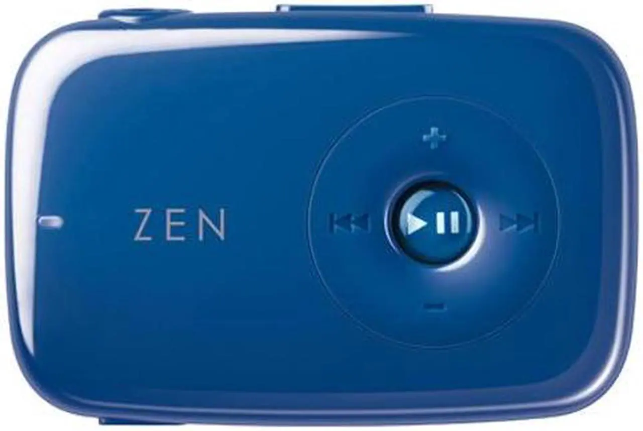 Creative ZEN STONE Blue 1GB MP3 Player - Newegg.com