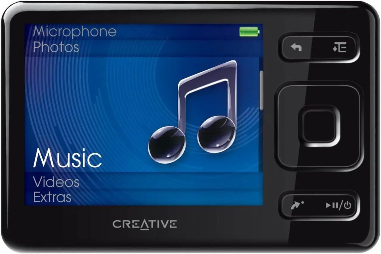 Creative Labs Zen MX 16GB 2.5" MP3 / MP4 Player - Newegg.com