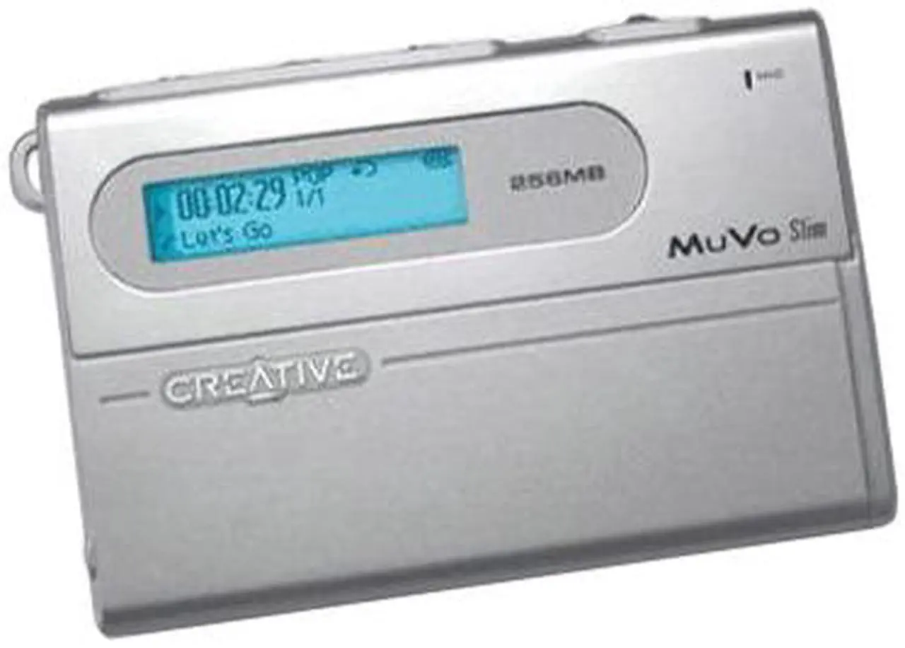Creative Silver 512MB MP3 Player MuVo Slim 512MB - Newegg.com