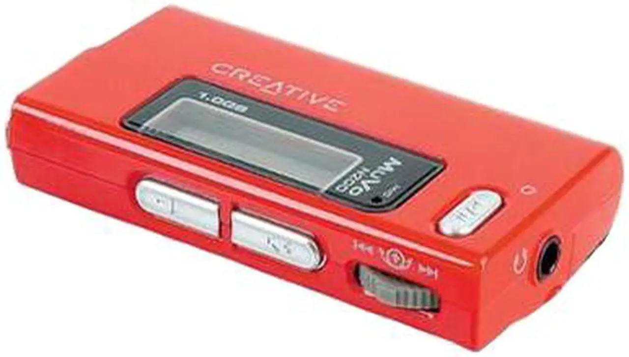 Creative MuVo Red 1GB MP3 Player 70PF121300000 - Newegg.com