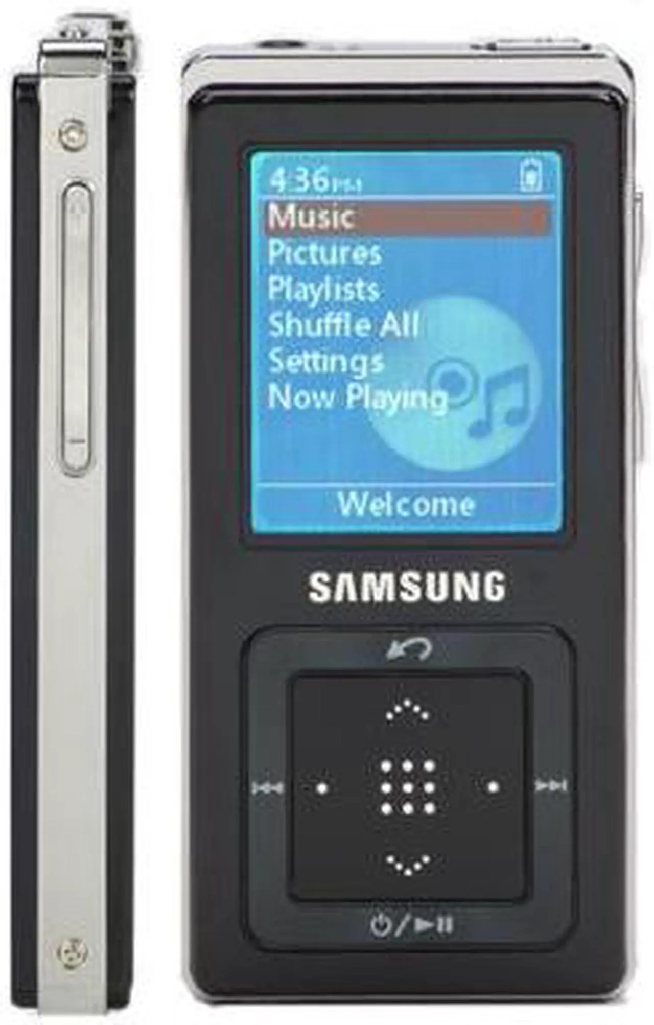 SAMSUNG Black 4GB MP3 Player YP-Z5AB - Newegg.com