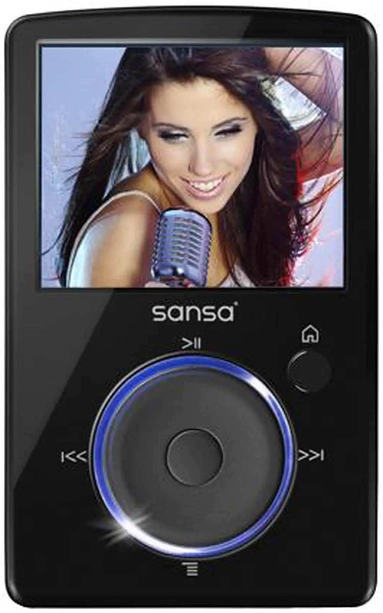 SanDisk Sansa Fuze 1.9" Black 2GB MP3 / MP4 Player - Newegg.com