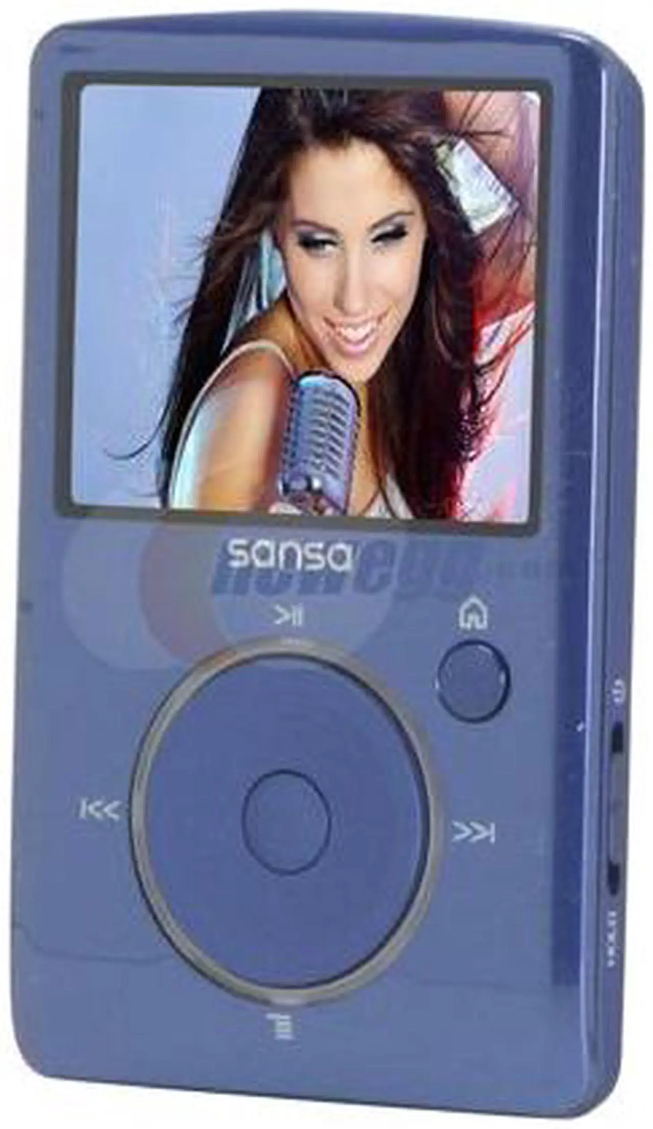 Refurbished: SanDisk Sansa Fuze 1.9" Blue 4GB MP3 / MP4 Player - Newegg.com