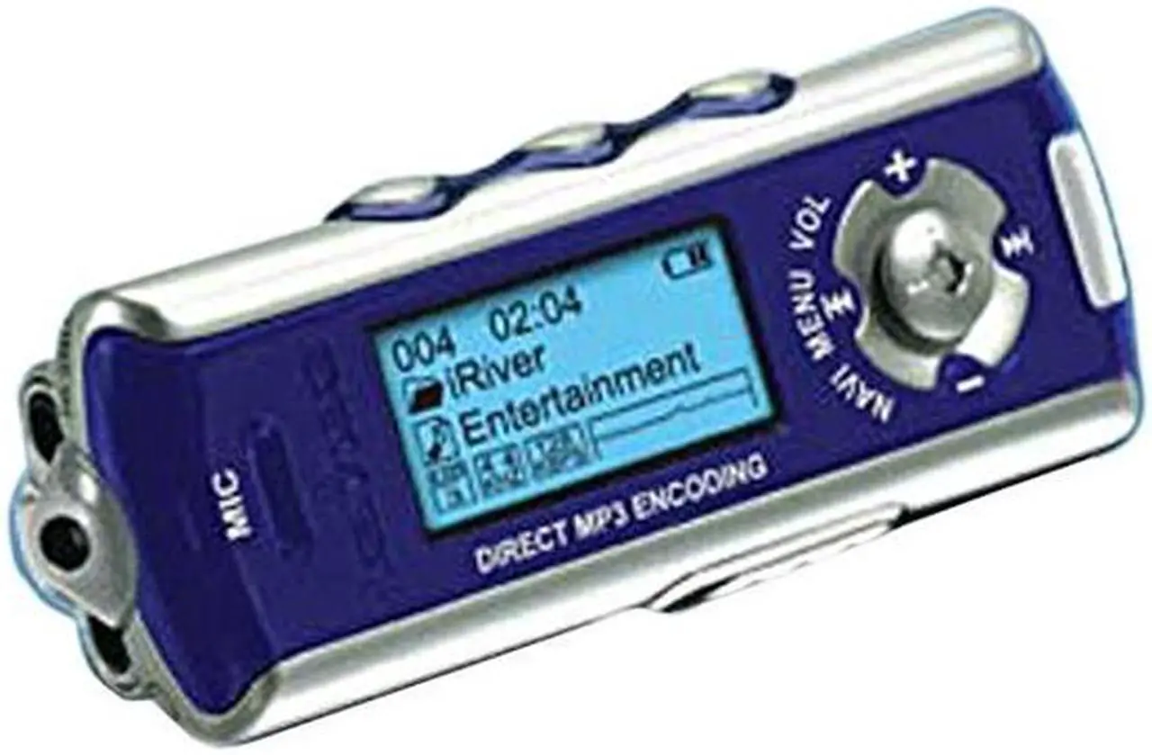 iRiver Blue & Silver 128MB MP3 Player IFP-780 - Newegg.com