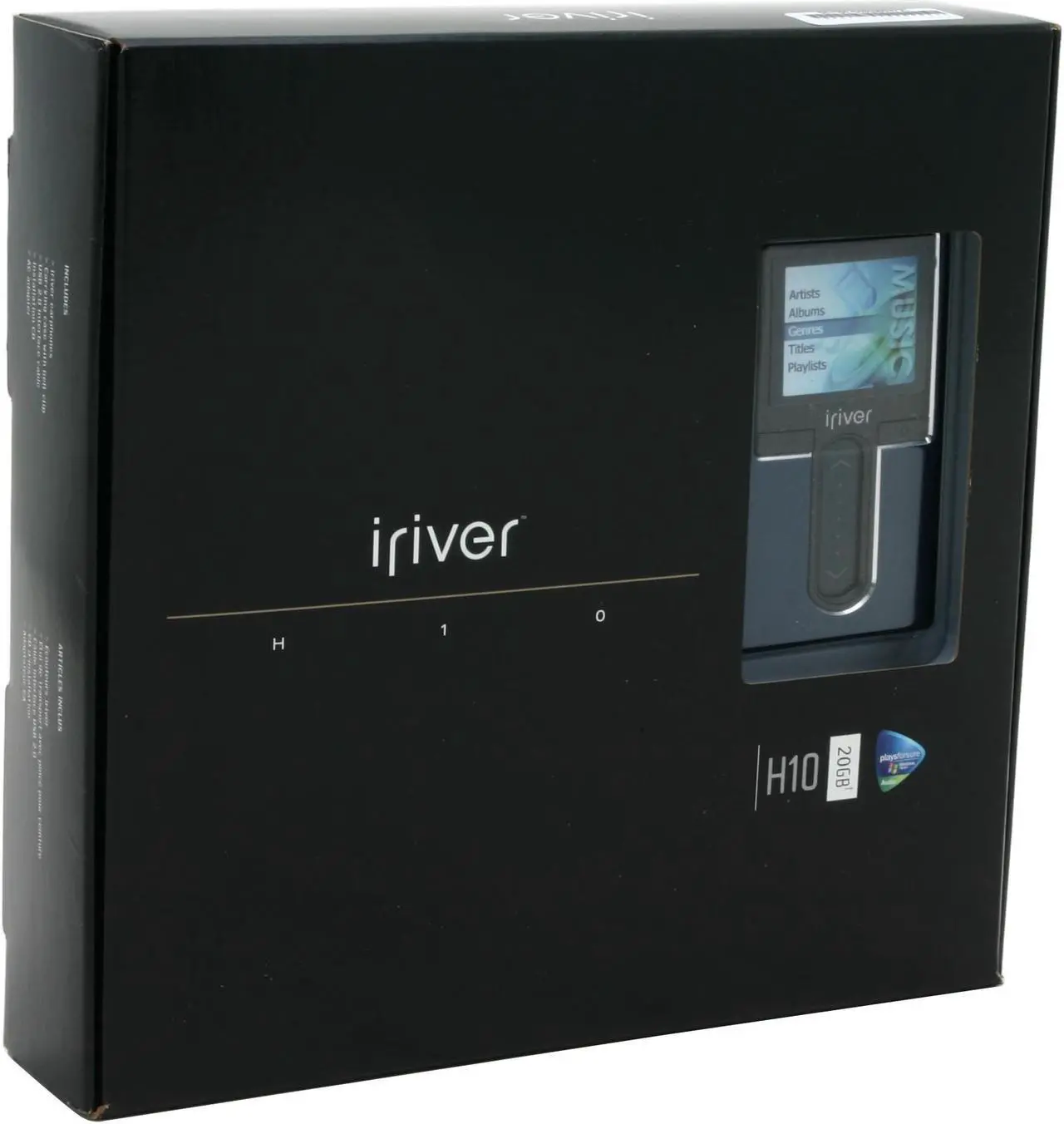 iRiver H10 1.8" Blue 20GB MP3 Player H10BLUE20GB - Newegg.com