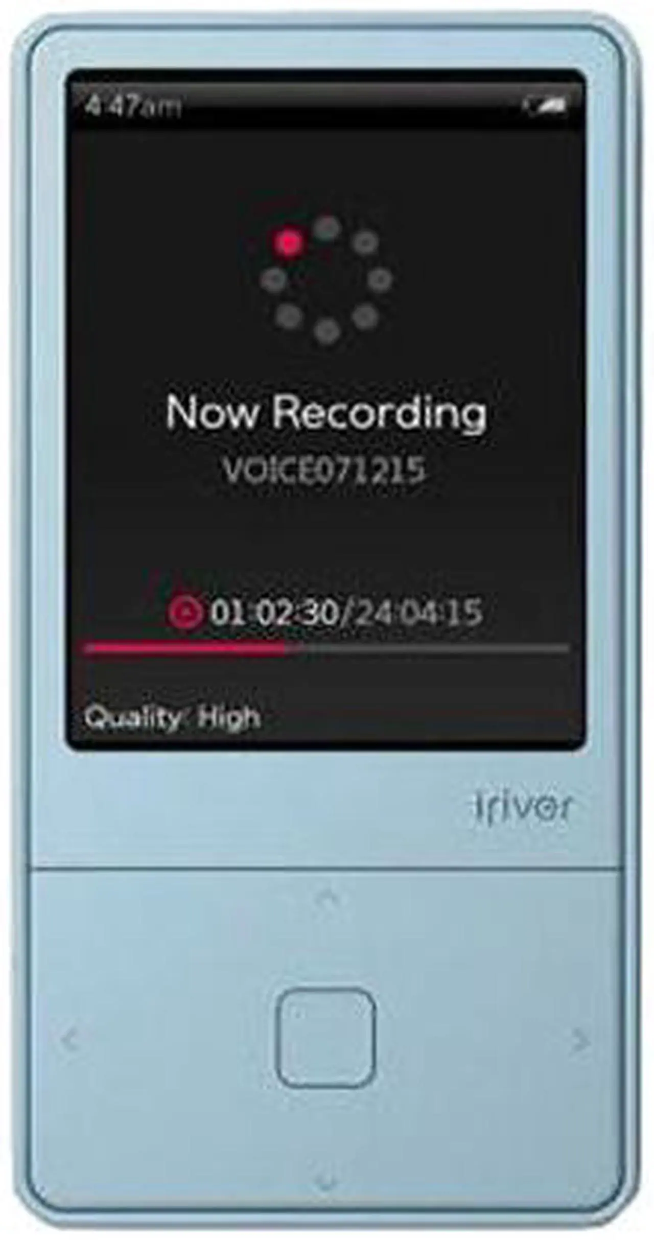 iRiver E100 2.4" Blue 8GB MP3 / MP4 Player - Newegg.com