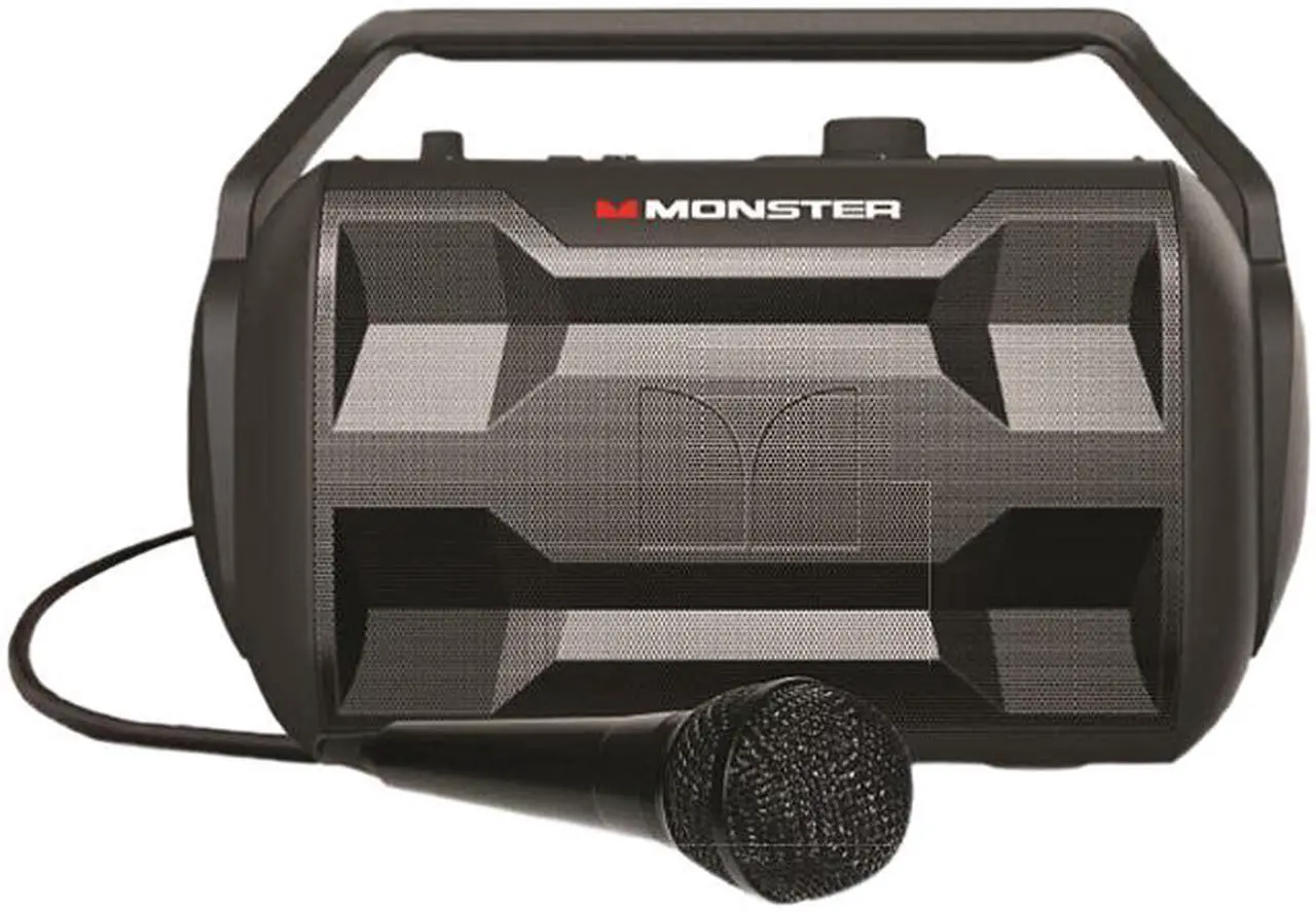 Monster Nomad Bluetooth Wireless Portable Speaker - Black - Newegg.com