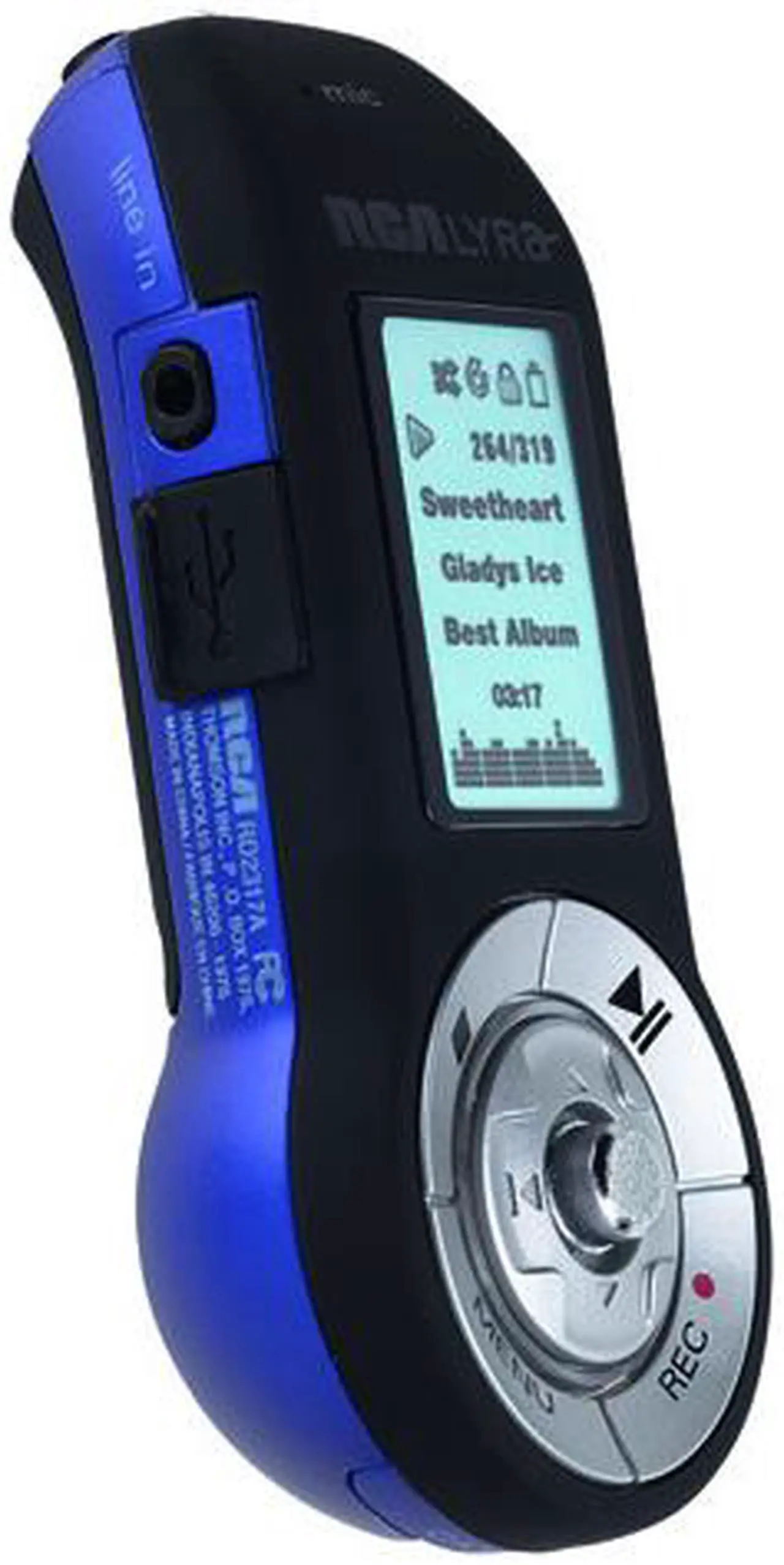 RCA 2-Tone 1GB MP3 Player RD2317 - Newegg.com