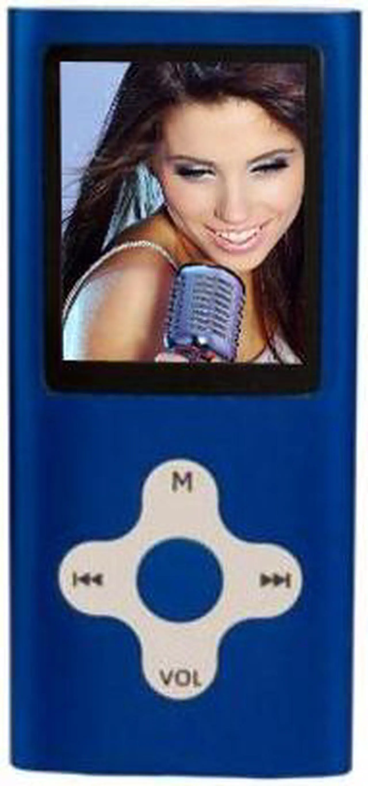 Mach Speed Eclipse 1.8" Blue 8GB Video MP3 Player 180BL - Newegg.com
