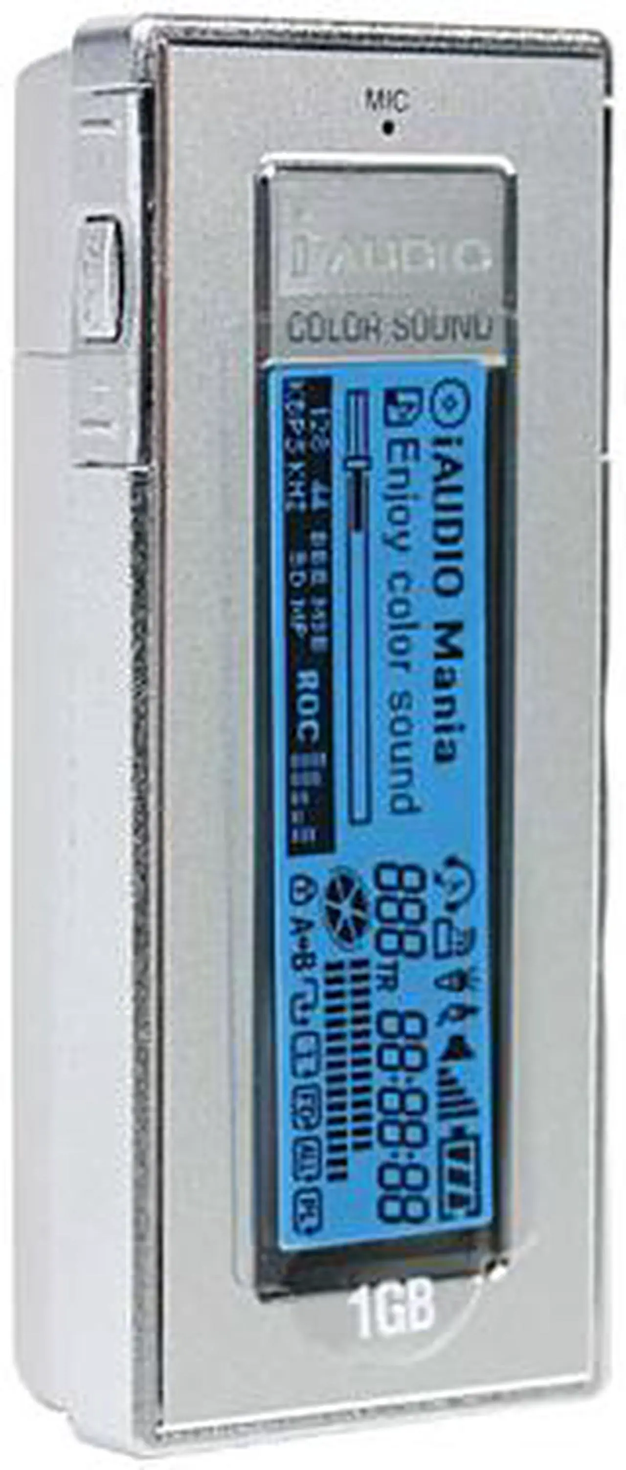 iAUDIO Silver 1GB MP3 Player I4-1024SL - Newegg.com