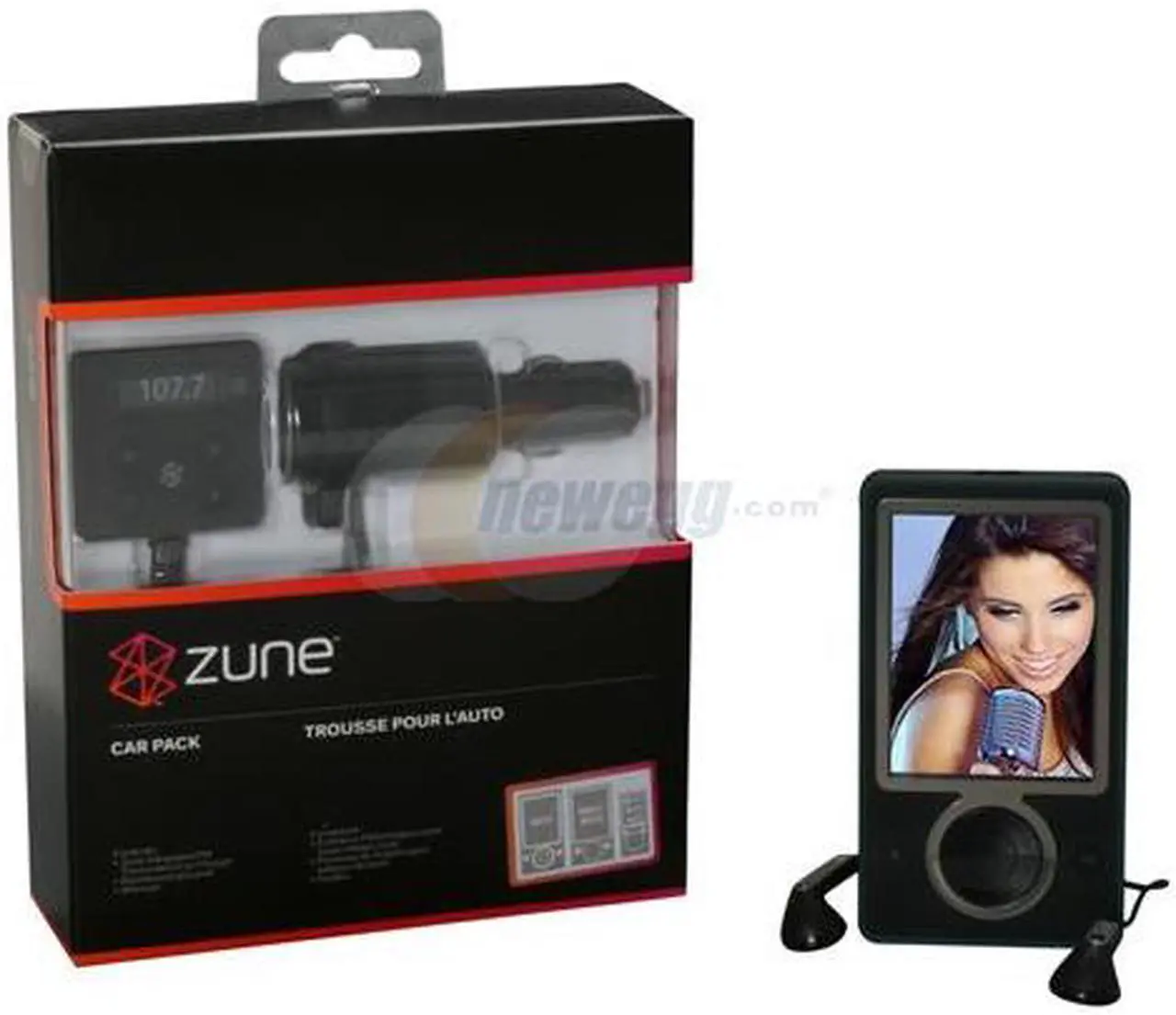Refurbished: Microsoft Zune 3" Black 30GB MP3 / MP4 Player 4M0-00001R ...