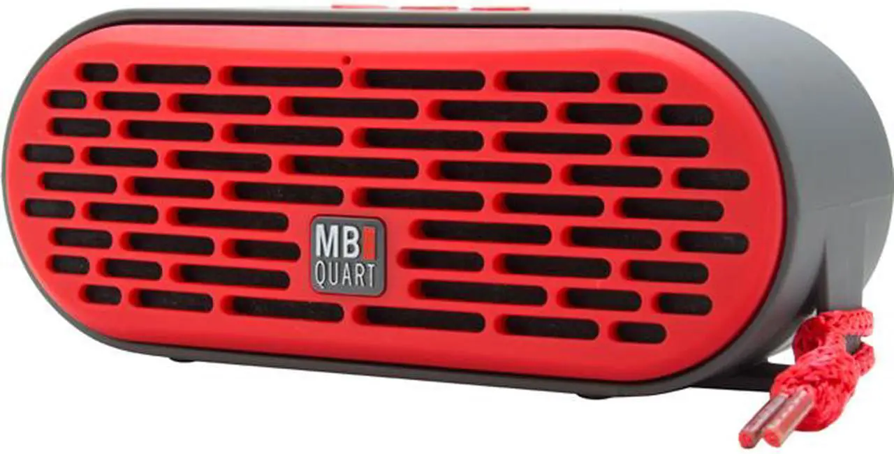 MB Quart QUB 3 Portable Bluetooth Speaker-Red - Newegg.com