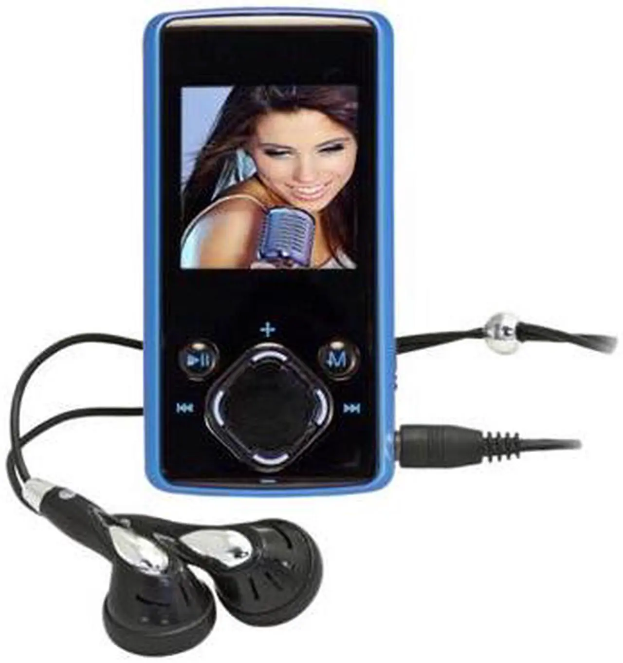 Nextar 1.5" Blue 4GB MP3 / MP4 Player MA797-4B - Newegg.com