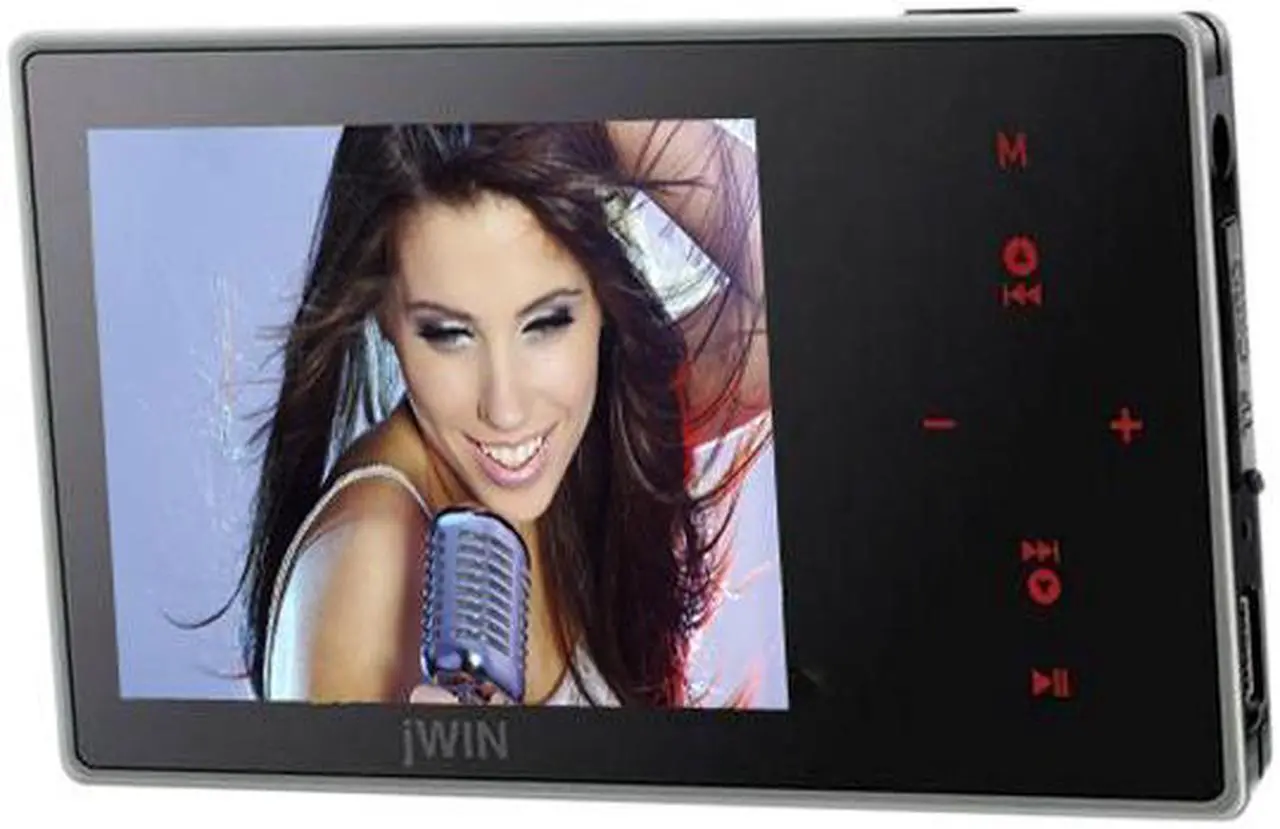 Jwin 2.4" Black 4GB MP3 / MP4 Player JX-MP354 - Newegg.com