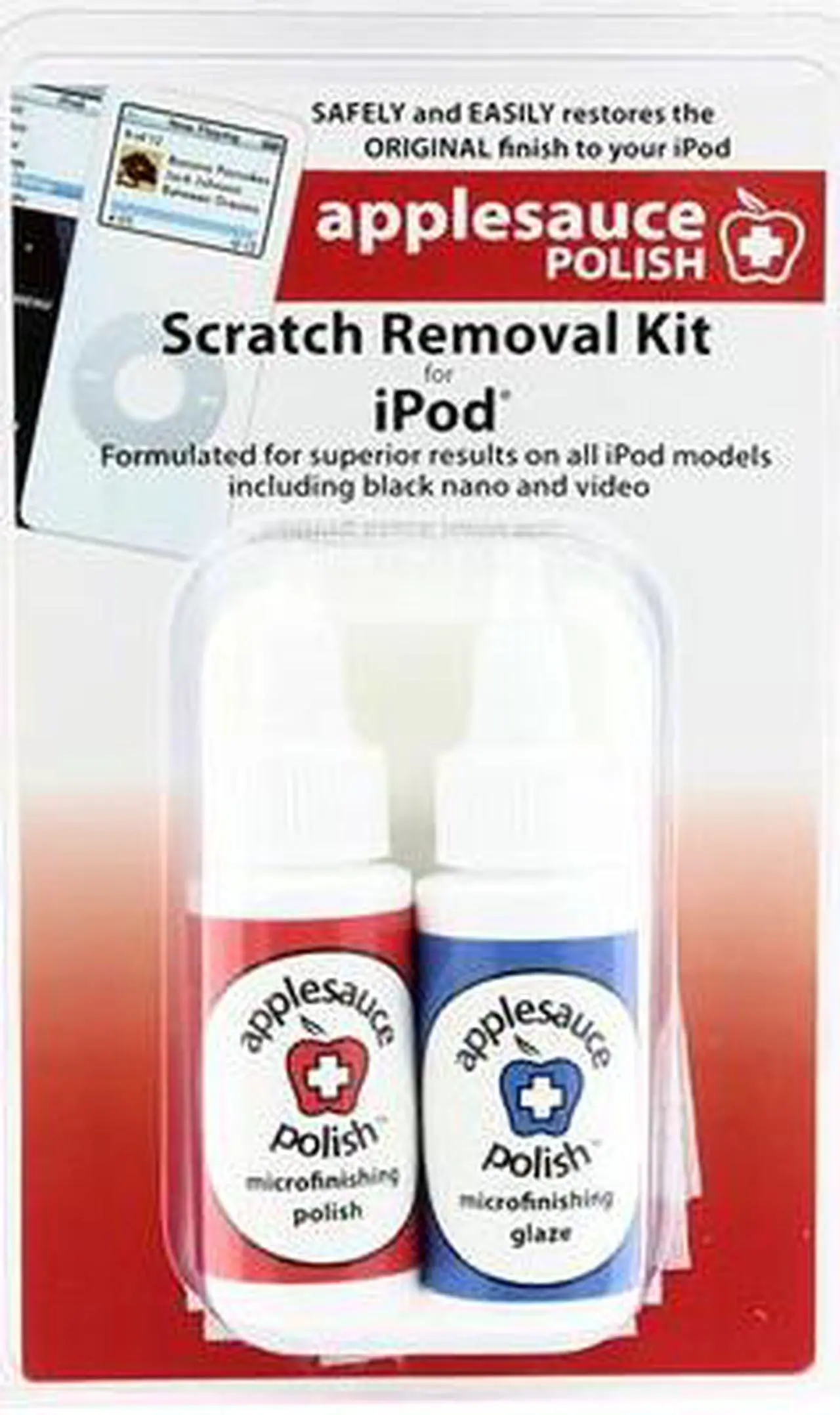 Applesauce Polish iPod Scratch Removal Kit Model APPL-1000 - Newegg.com