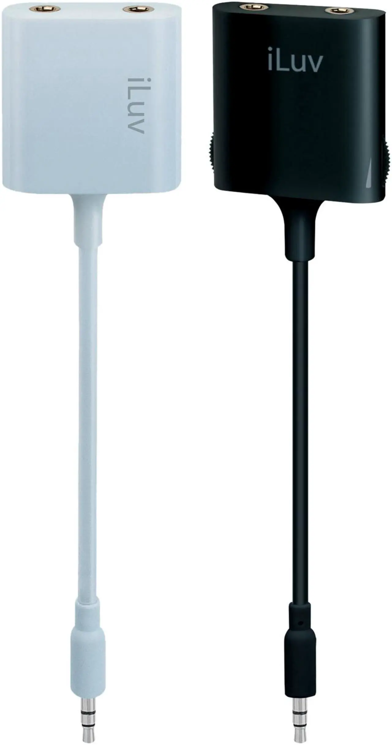 iLuv Splitter Adapter with Dual Volume Control for iPod / iPhone i111 ...