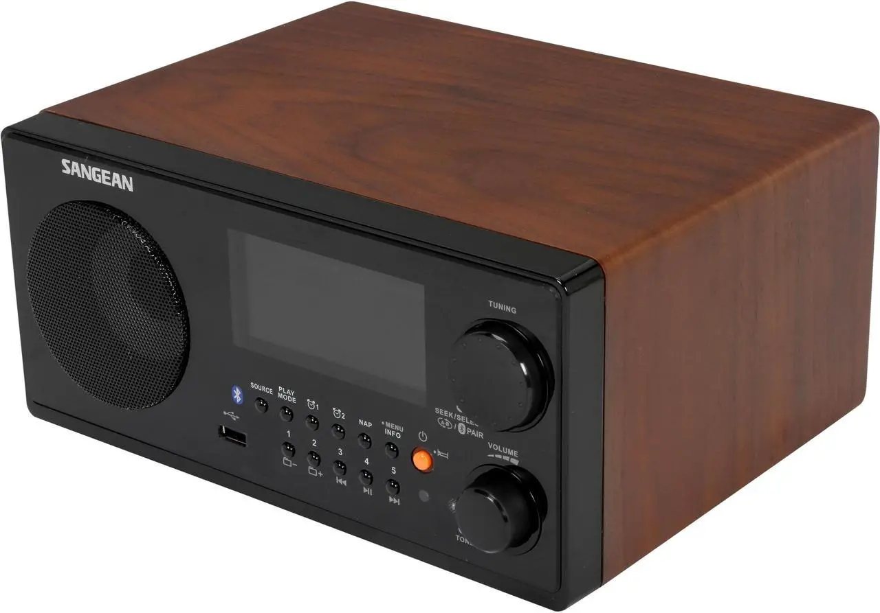 SANGEAN FM-RBDS / AM / USB / Bluetooth Digital Receiver WR-22WL - Newegg.com