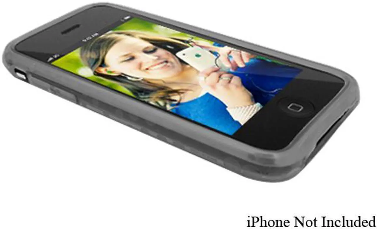 iFrogz Soft Gloss Case Gray Smoke for iPhone 3G/3GS (IPHONE3G-SG-SMO ...