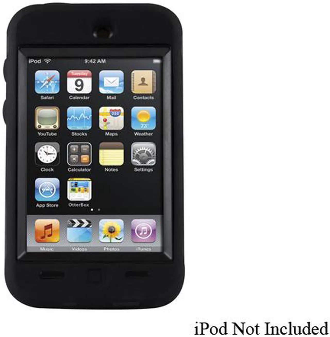Otterbox - Defender Case for iPod Touch 2nd Gen (Black) - Newegg.com