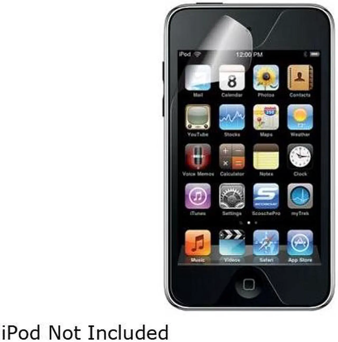 Scosche FPTUC 3 Ultra-Clear Screen Protectors for the iPod touch (Gen 4 ...
