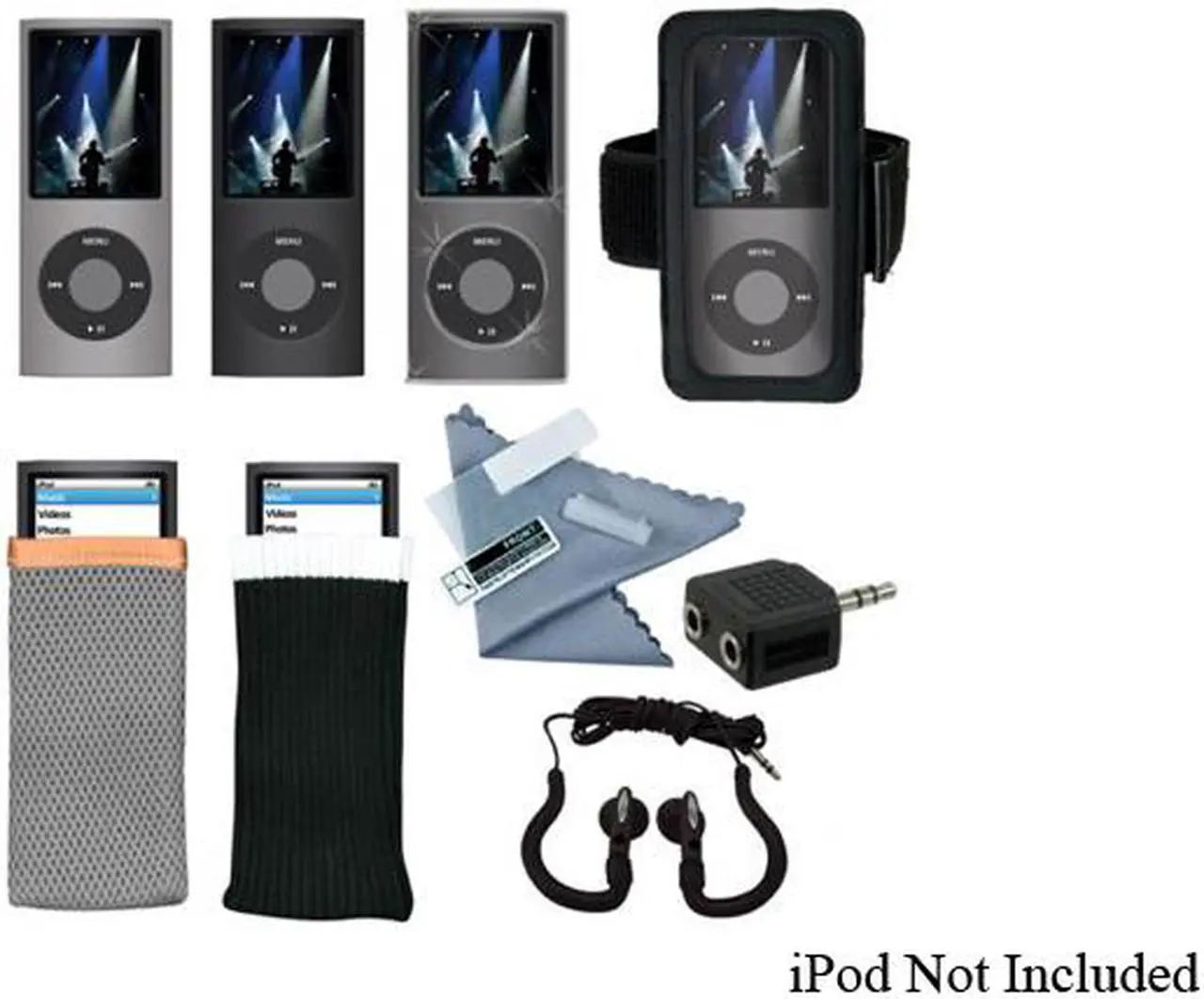 i.Sound 11 In 1 Accessory Kit For iPod Nano 4th Gen DGIPOD-1422 ...