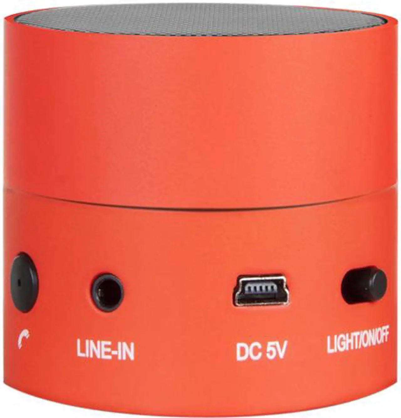i.Sound ISOUND-5318 Red Fire Waves Rechargeable Bluetooth Color Changing Speaker with ...