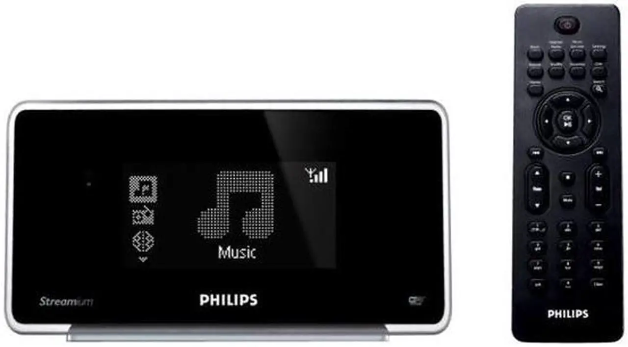 PHILIPS Streamium Network Music Player with 3.0" B&W Display NP1100/37 ...