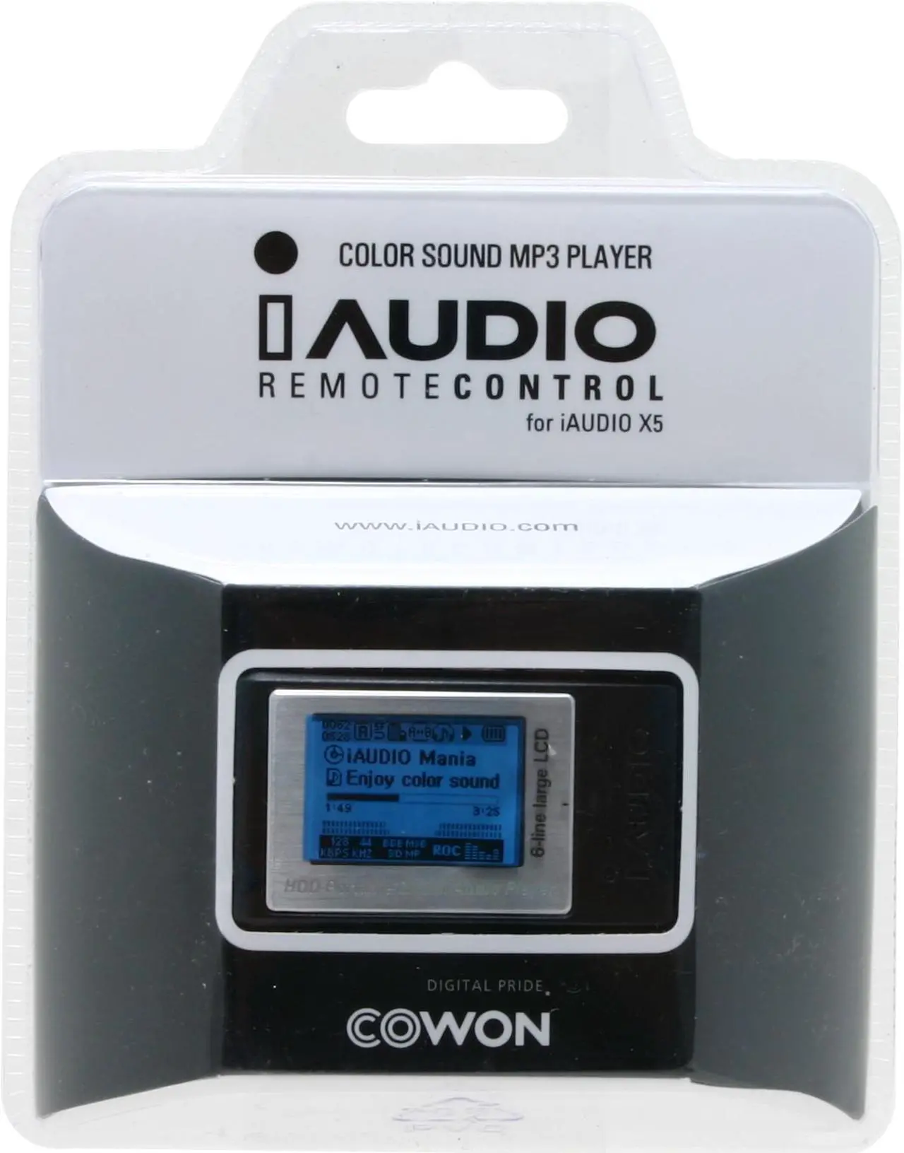 iAUDIO Remote Control for iAUDIO X5, X5L AX5RT-BL - Newegg.com