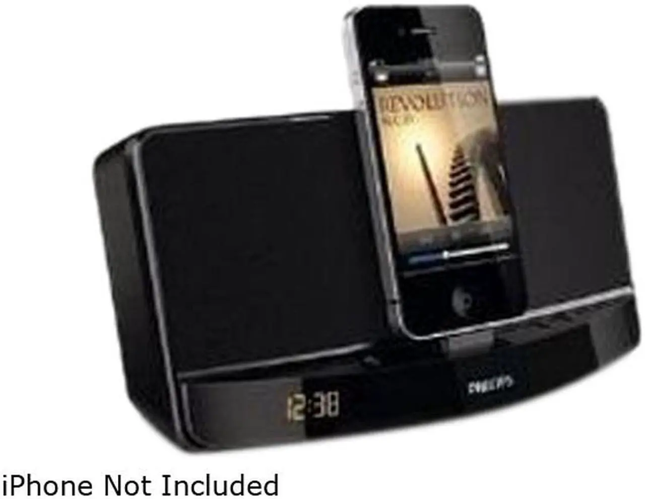 PHILIPS AD300/37 Docking Speakers for iPod/iPhone, Clock display - Newegg.com