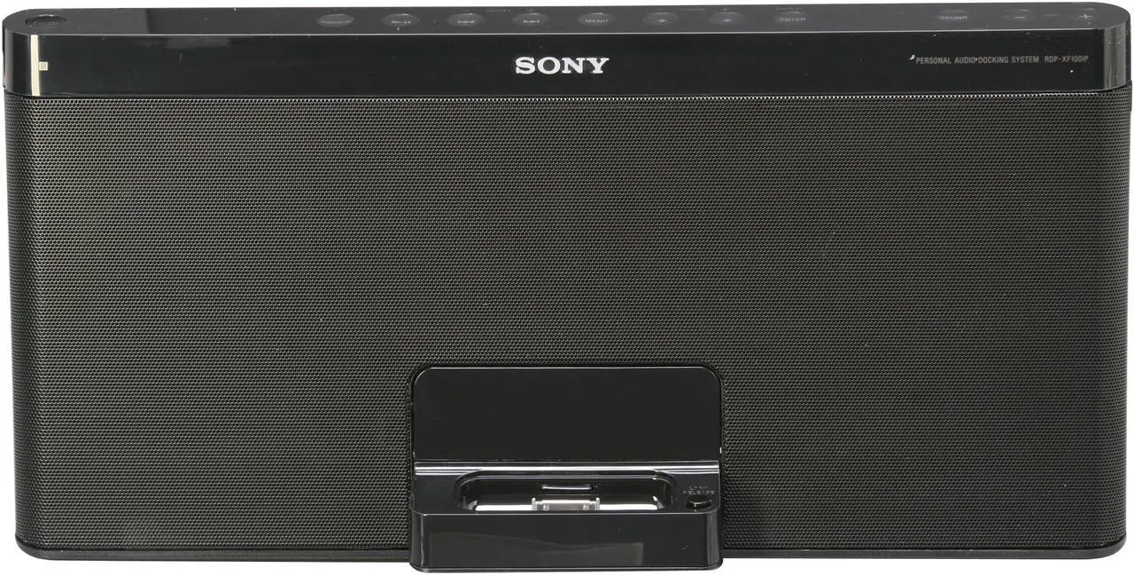 Sony RDP-XF100iP Portable Speaker Dock Compatible w/ most iPods ...