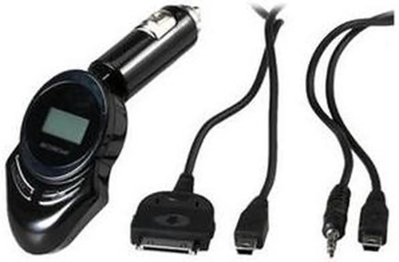 Scosche Digital FM Transmitter for iPod/MP3 players; charges iPod IUFMD ...