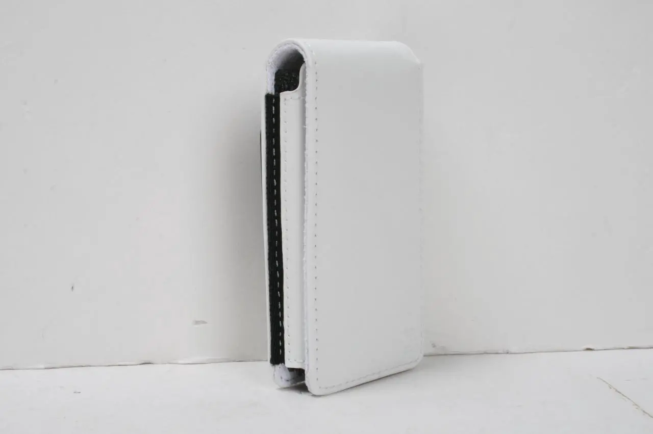 Incipio White Leather Flip Case for Microsoft Zune 4GB 8GB Z-108 ...