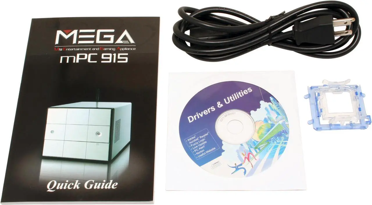 MSI MPC 915 Intel Socket T(LGA775) Intel 915G Barebone - Newegg.com