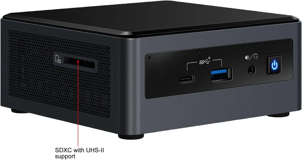Intel NUC (Next Unit of Computing) BXNUC10i3FNH1 Mini / Booksize ...