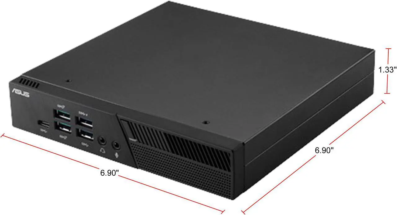 ASUS PB60 Barebones Mini PC with Intel Core i5-8400T and Integrated ...