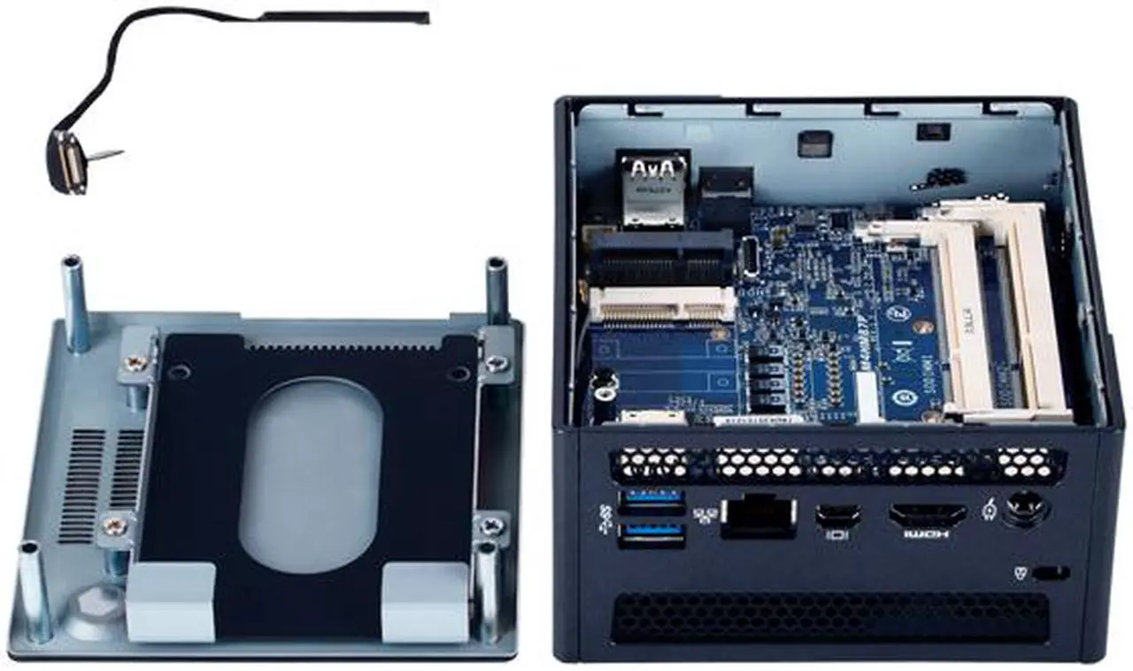 Open Box: GIGABYTE BRIX Pro GB-BXi5-4570R (rev. 1.0) Black Ultra ...