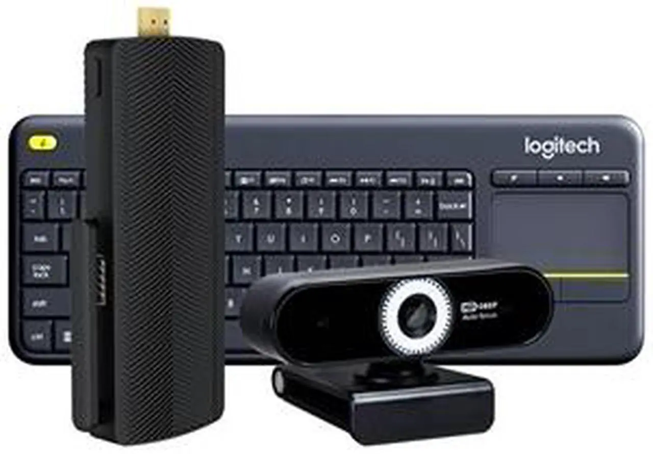 Azulle Access Pro Mini PC Stick with Keyboard and Webcam - Intel - N100 ...